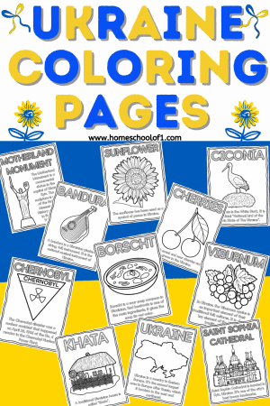 Free Ukraine Coloring Pages To Help Kids Talk About the War