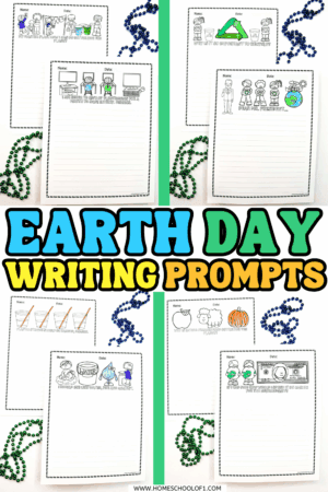 Free Earth Day Writing Prompts (10 Free Printables)