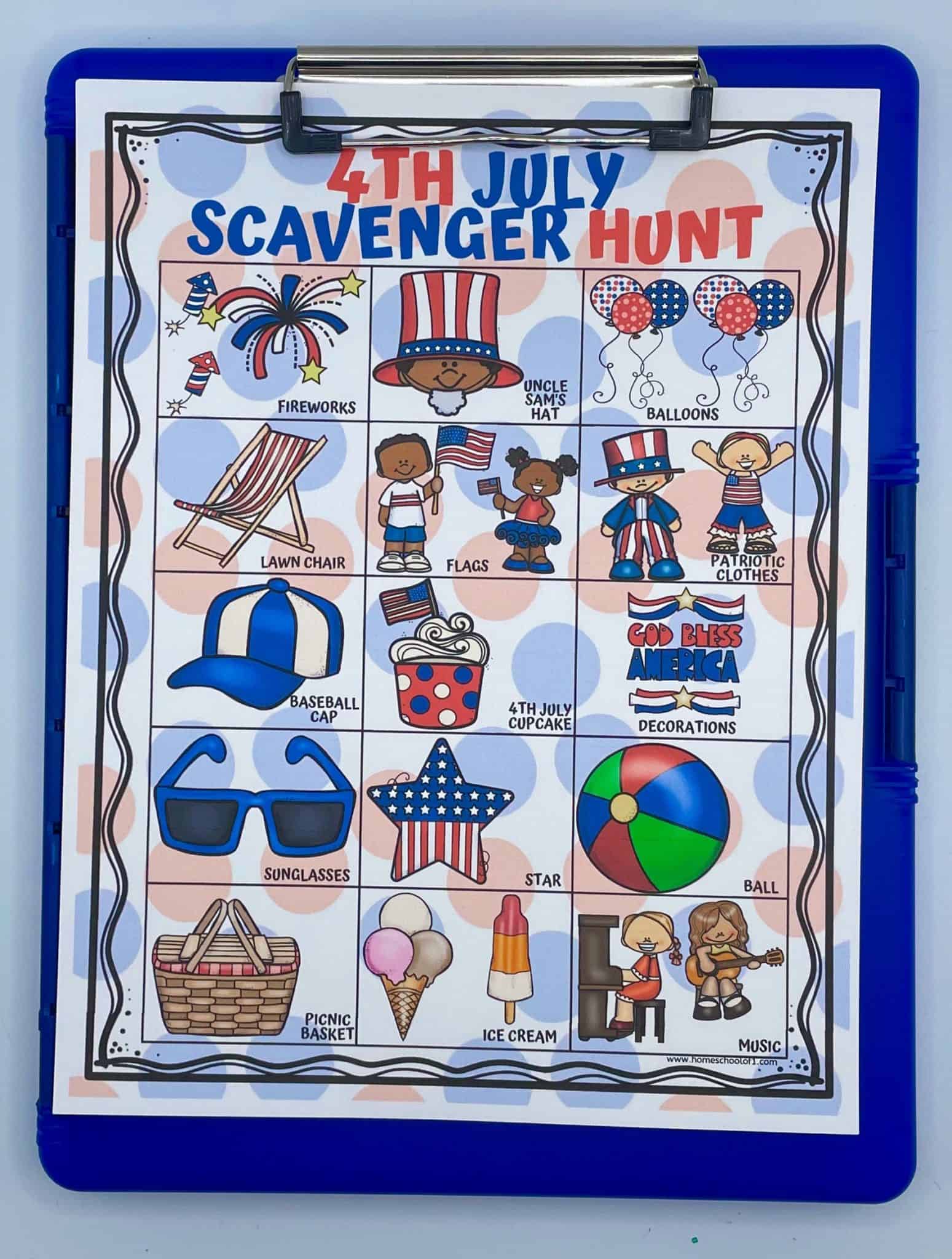 Free 4th of July Printables for Kids