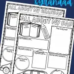 Free All About My Dad Printable (Perfect for Father's Day)