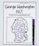 Free George Washington Worksheets for Kindergarten Students