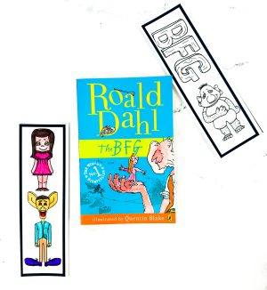 Free Roald Dahl Bookmarks To Color