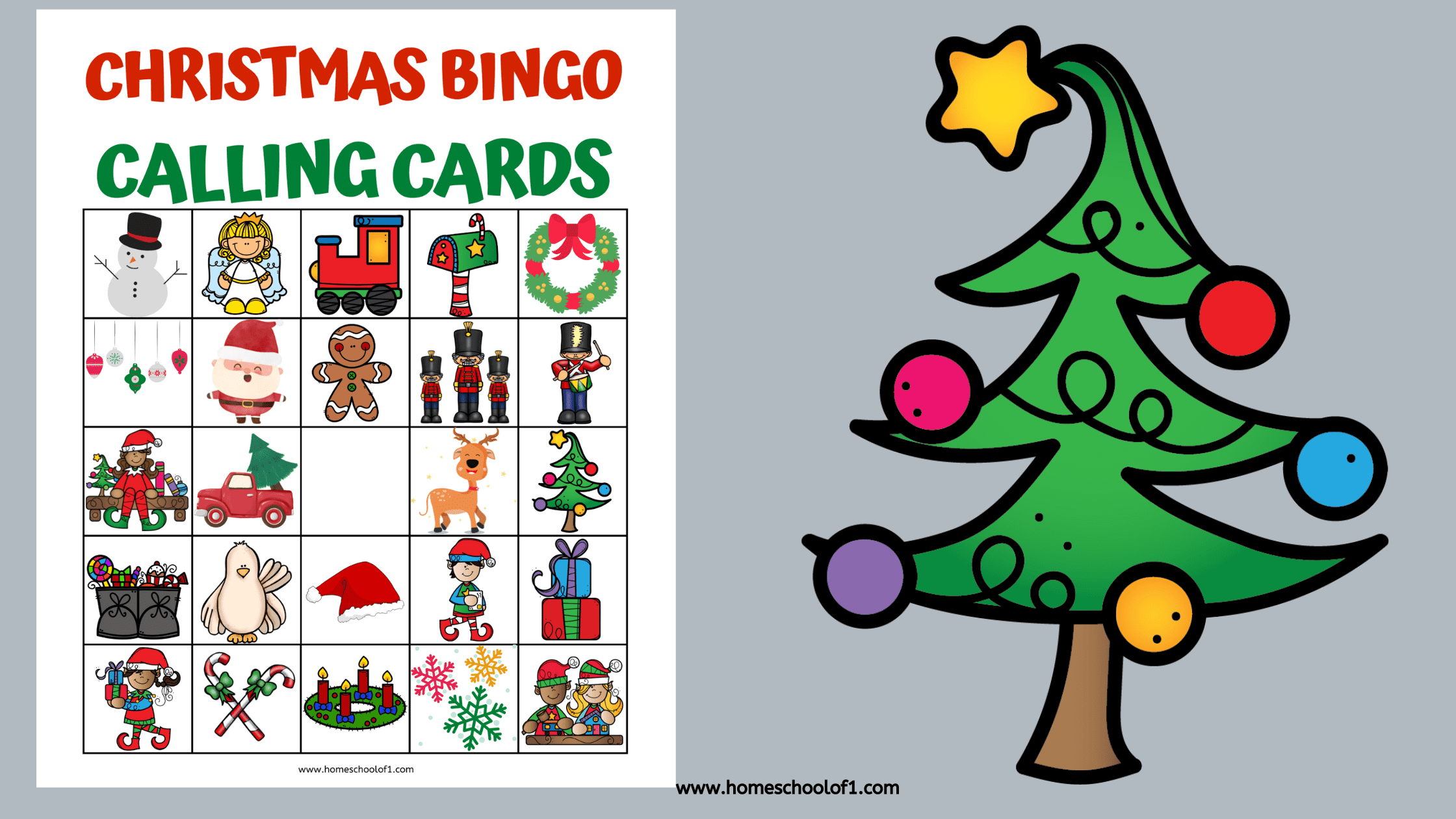 Free Christmas Bingo Printable Perfect For All The Family