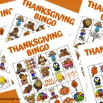 Free Printable Thanksgiving Bingo Cards