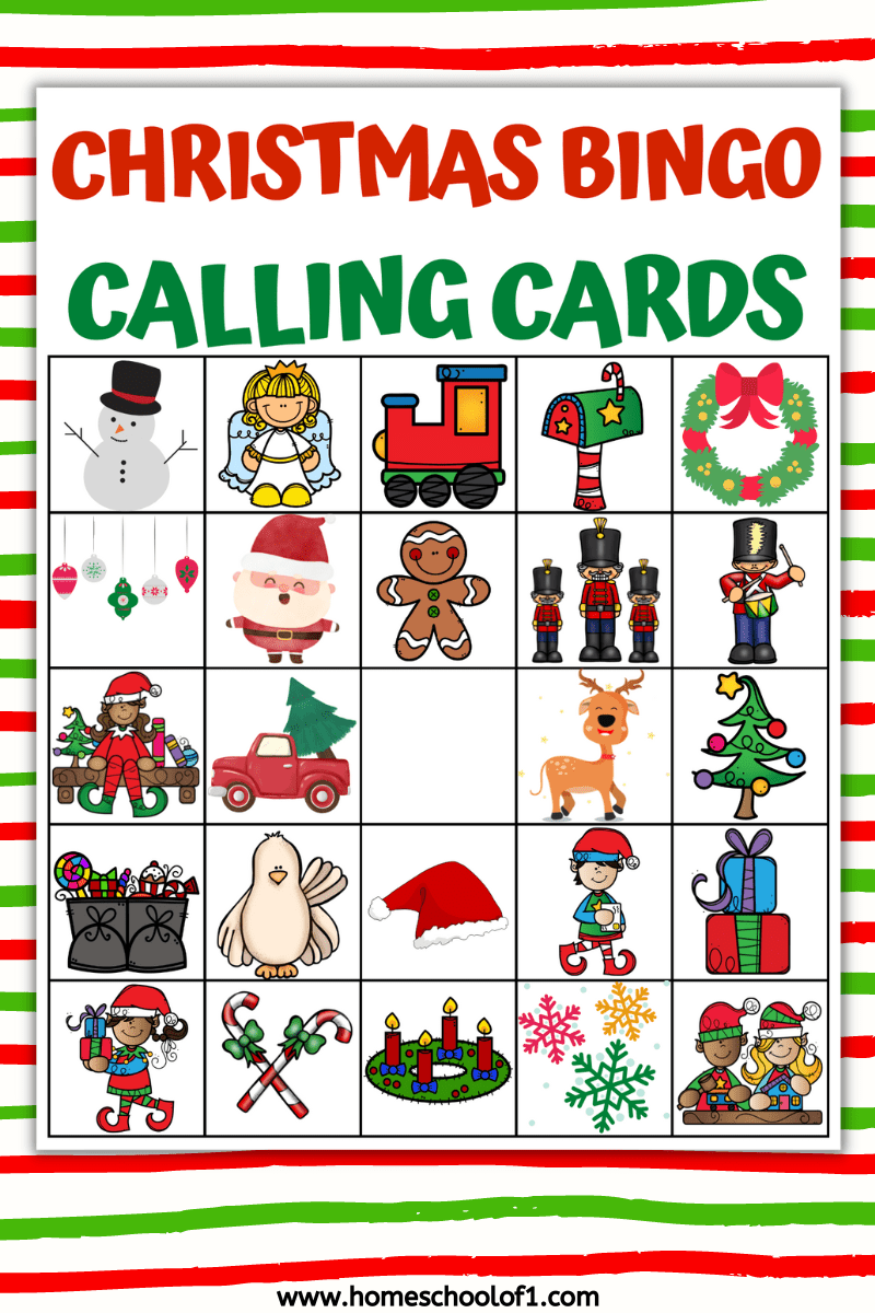 Free Christmas Bingo Printable Perfect For All The Family