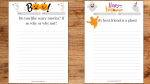 12 Spooky Halloween Writing Prompts (Free Printable)