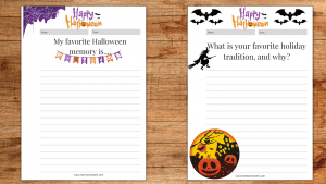 12 Spooky Halloween Writing Prompts (Free Printable)