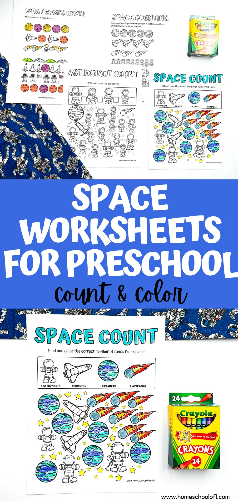 Free Space Worksheets for Preschool