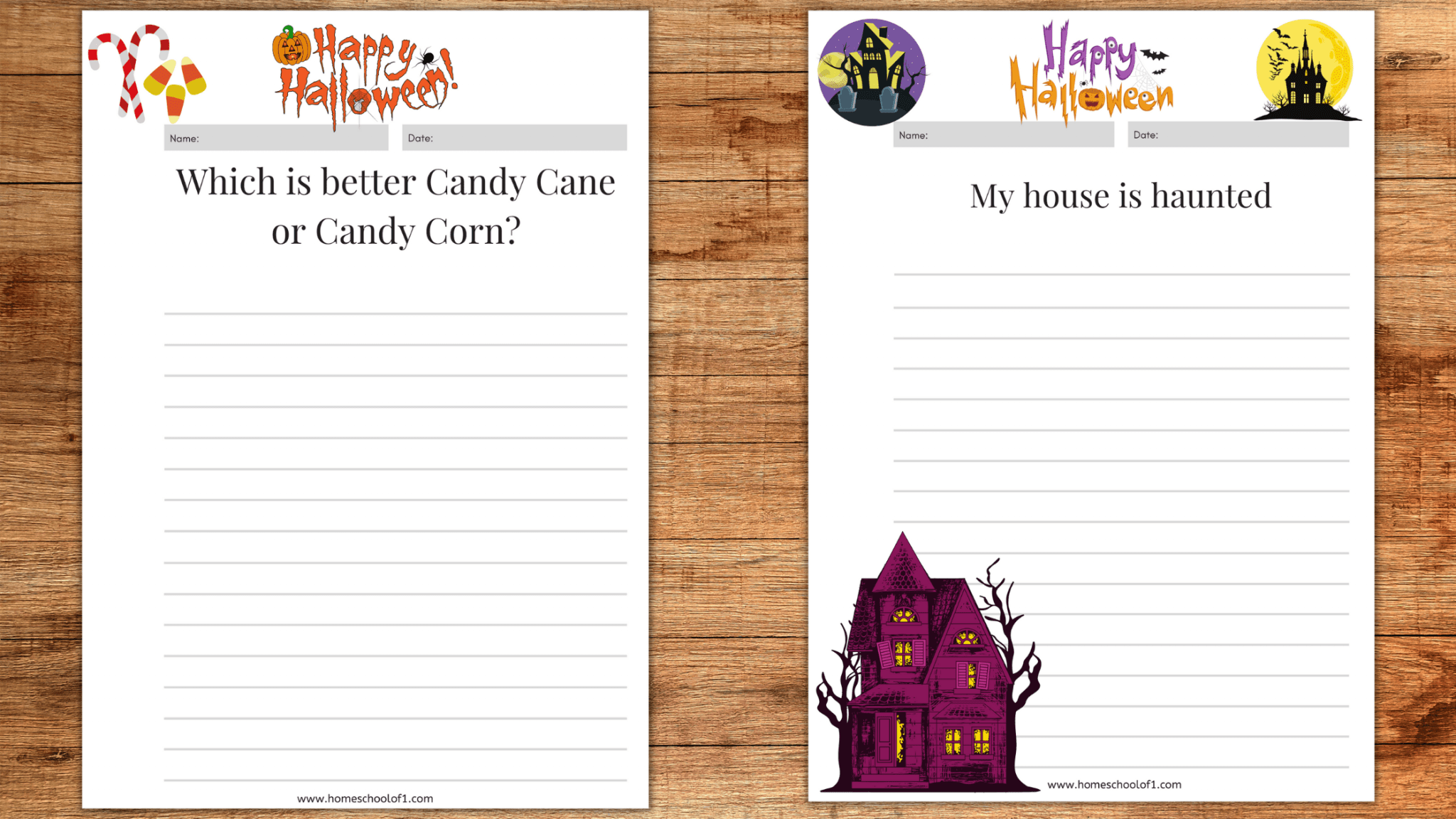 12 Spooky Halloween Writing Prompts (Free Printable)