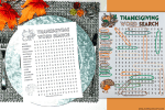 Thanksgiving Word Games for Kids and Families
