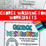 7 Free Printable George Washington Activities