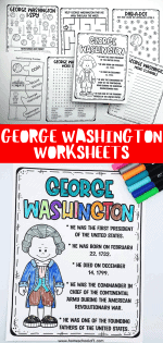 7 Free Printable George Washington Activities