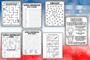 7 Free George Washington Activity Sheets - Homeschool of One