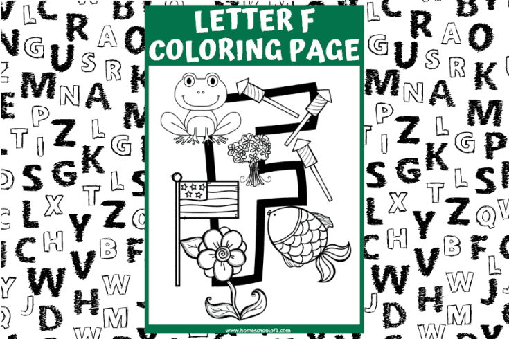 Free Alphabet Coloring Pages (A-Z) - Homeschool of 1