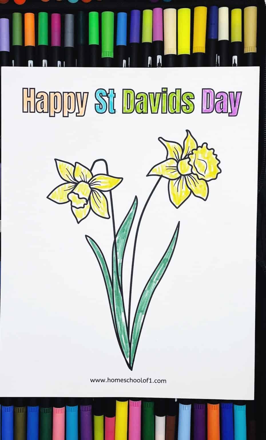 St David's Day Activities (+ 10 Free Colouring Sheets)