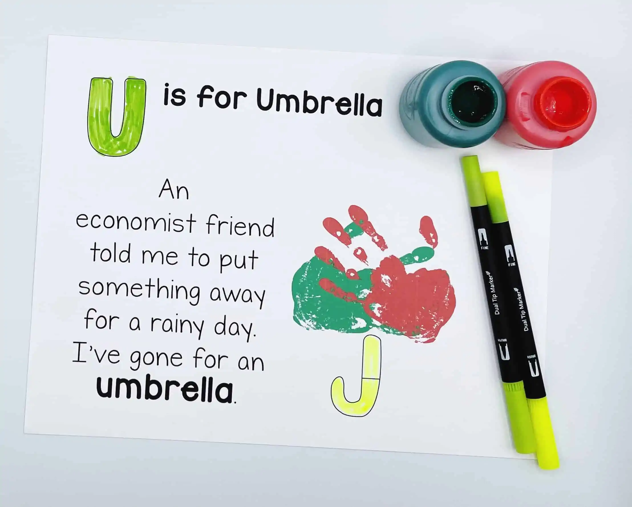 Letter U Activities For Preschoolers | Free Printables & Crafts