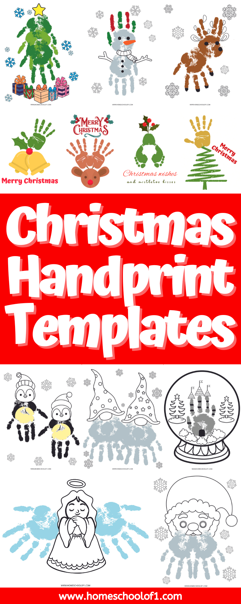 Gnome Handprint Craft for Christmas