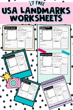 17 American Landmarks Worksheets For Kids (Free)