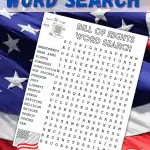 Bill of Rights Word Search (Free Printable)