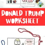 Donald Trump Worksheet (Free Printables for Kids)