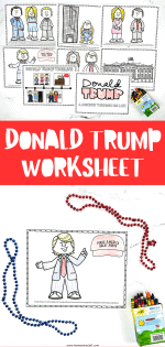 Donald Trump Worksheet (Free Printables for Kids)