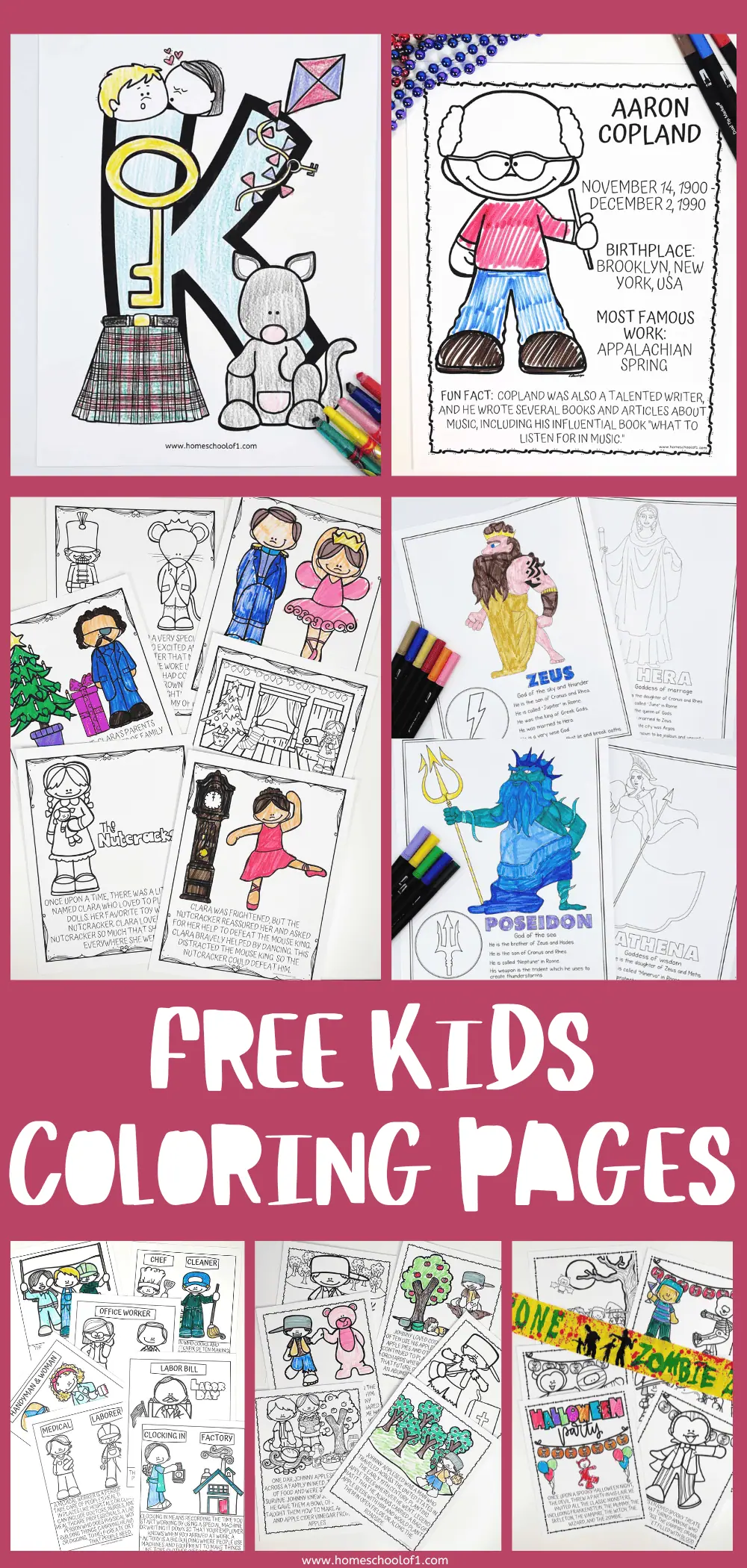100+ Free Kids Coloring Pages – Fun & Educational Printables