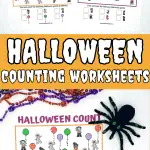 Halloween Counting Worksheets (Free Printables)