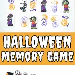 Free Halloween Memory Game Printable