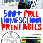 Free Homeschool Printables (Over 500 Worksheets)