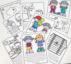 Free Pirate Coloring Pages for Kids (Printable Storybook)