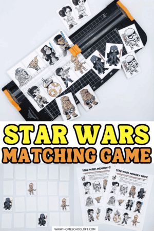 Free Star Wars Memory Game Printable