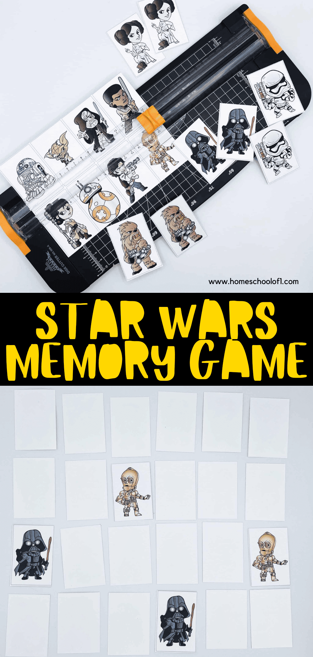 Free Star Wars Memory Game Printable