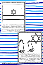 8 Free Hanukkah Coloring Pages - Homeschool of 1