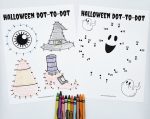 Free Halloween Dot to Dot Printables
