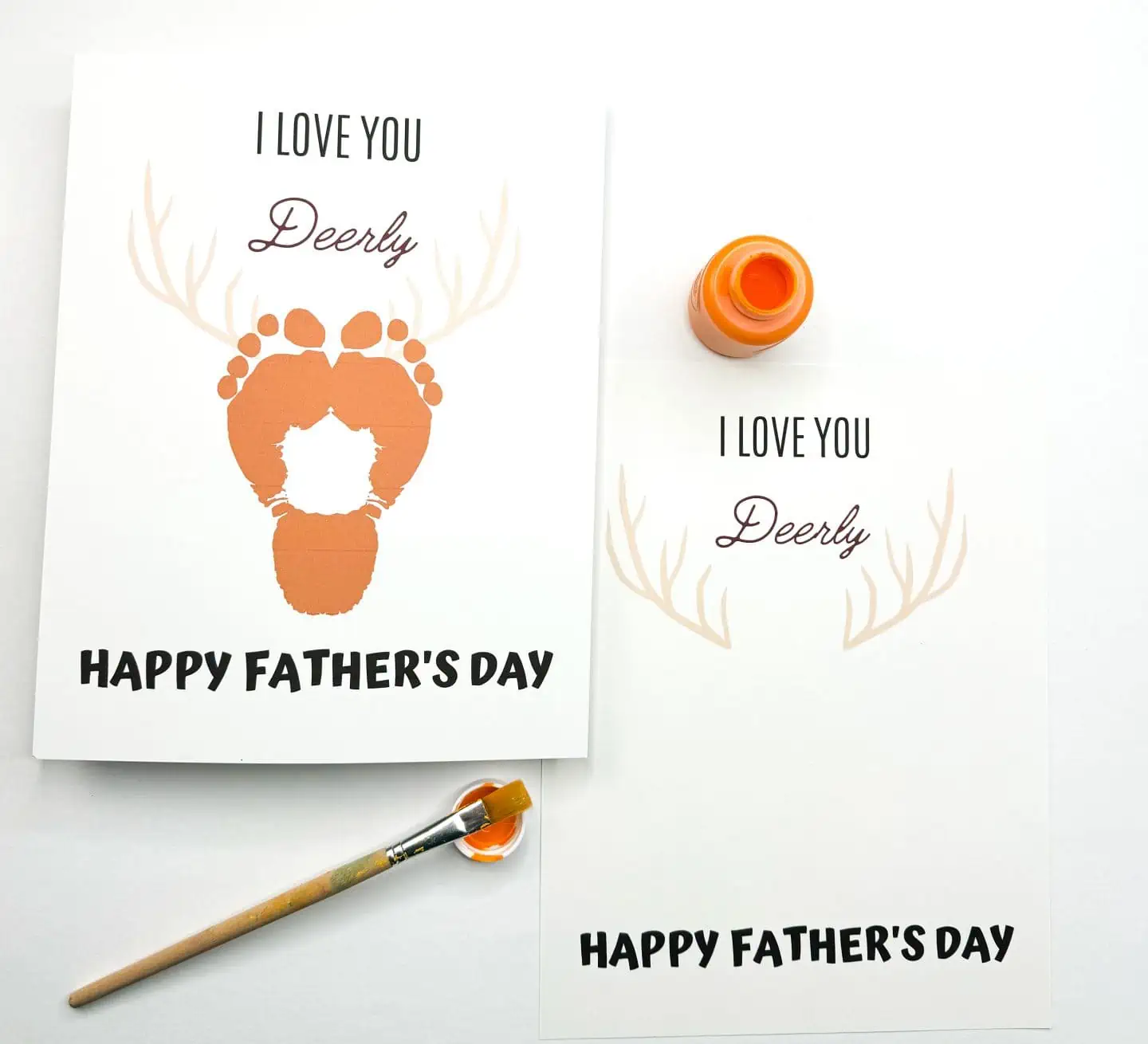Father's Day Handprint Art (10 Free Templates)
