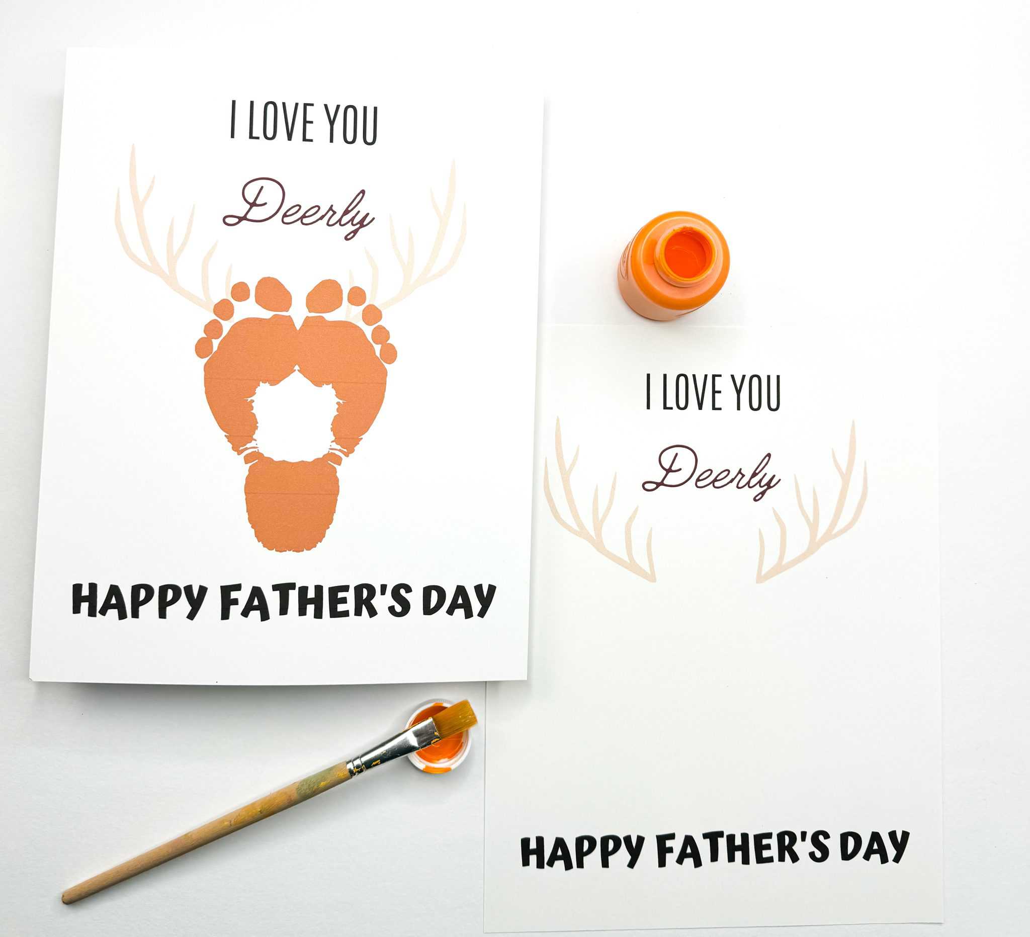 Free Father’s Day Handprint Printable Crafts