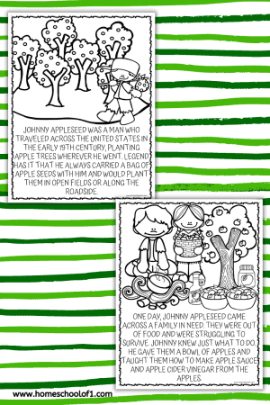 6 Free Johnny Appleseed Coloring Pages: Inspire Kindness in Kids