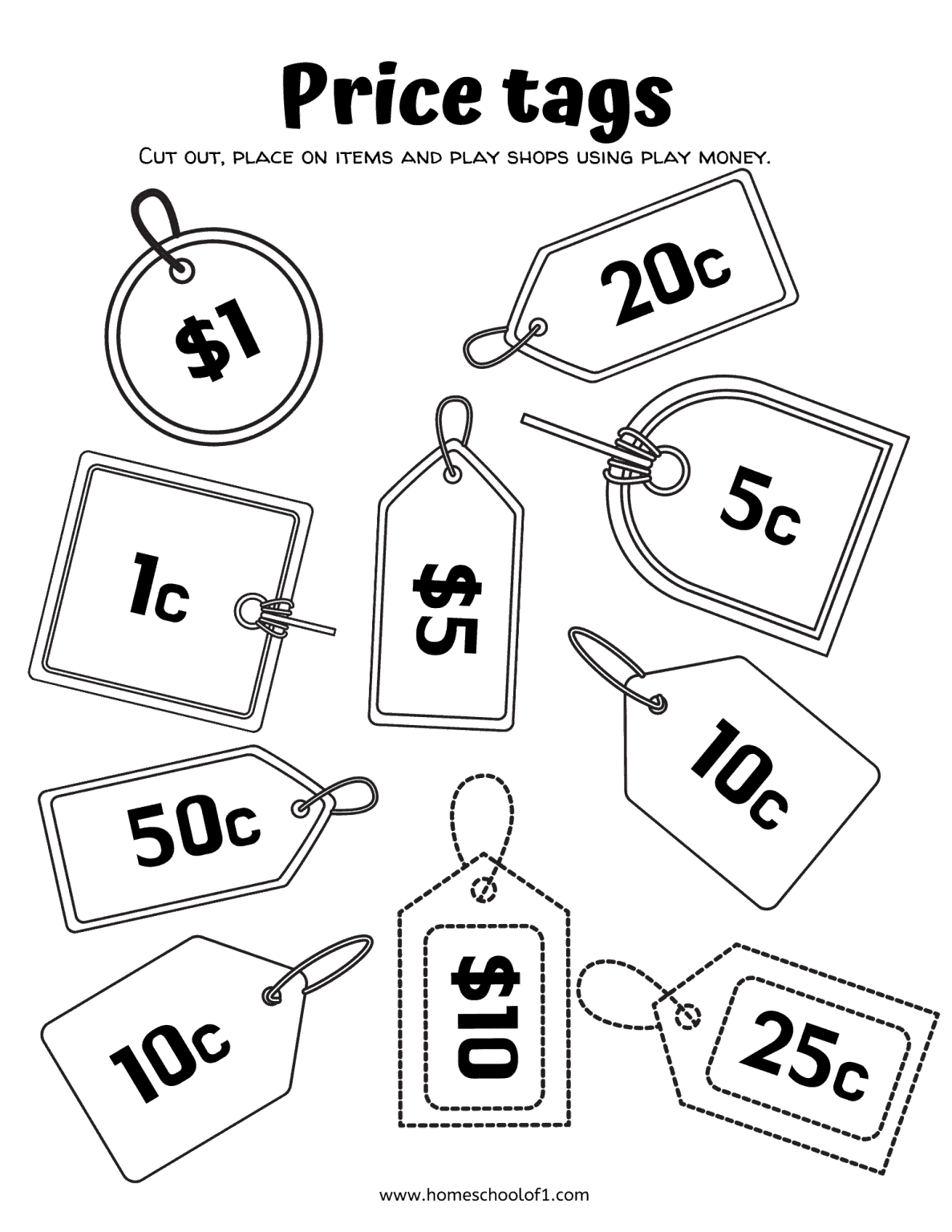 14 Free Money Worksheets For Kids of All Ages