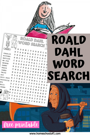 Free Roald Dahl Word Search Puzzle With Answers