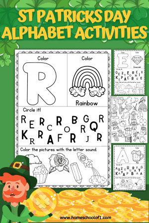 27 Free St Patricks Day Alphabet Coloring Worksheets