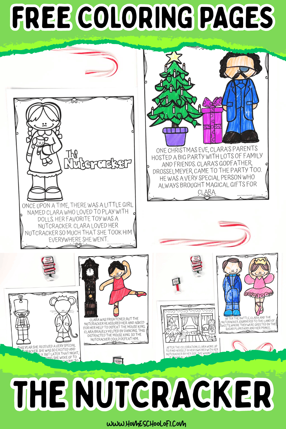 Free Christmas Nutcracker Coloring Pages for a Magical Christmas