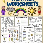 8 Free Weather Worksheets for Kindergarten