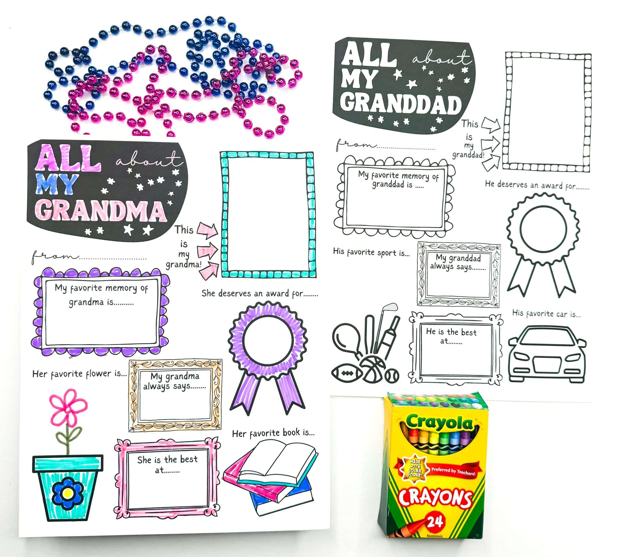 Free Grandparents Day Printables