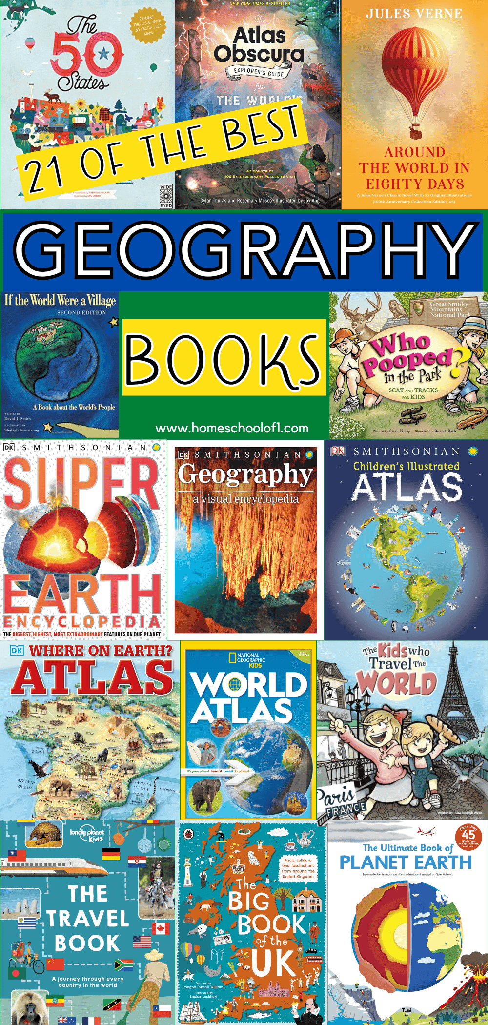 21 Best Geography Books for Kids Ages 5–12