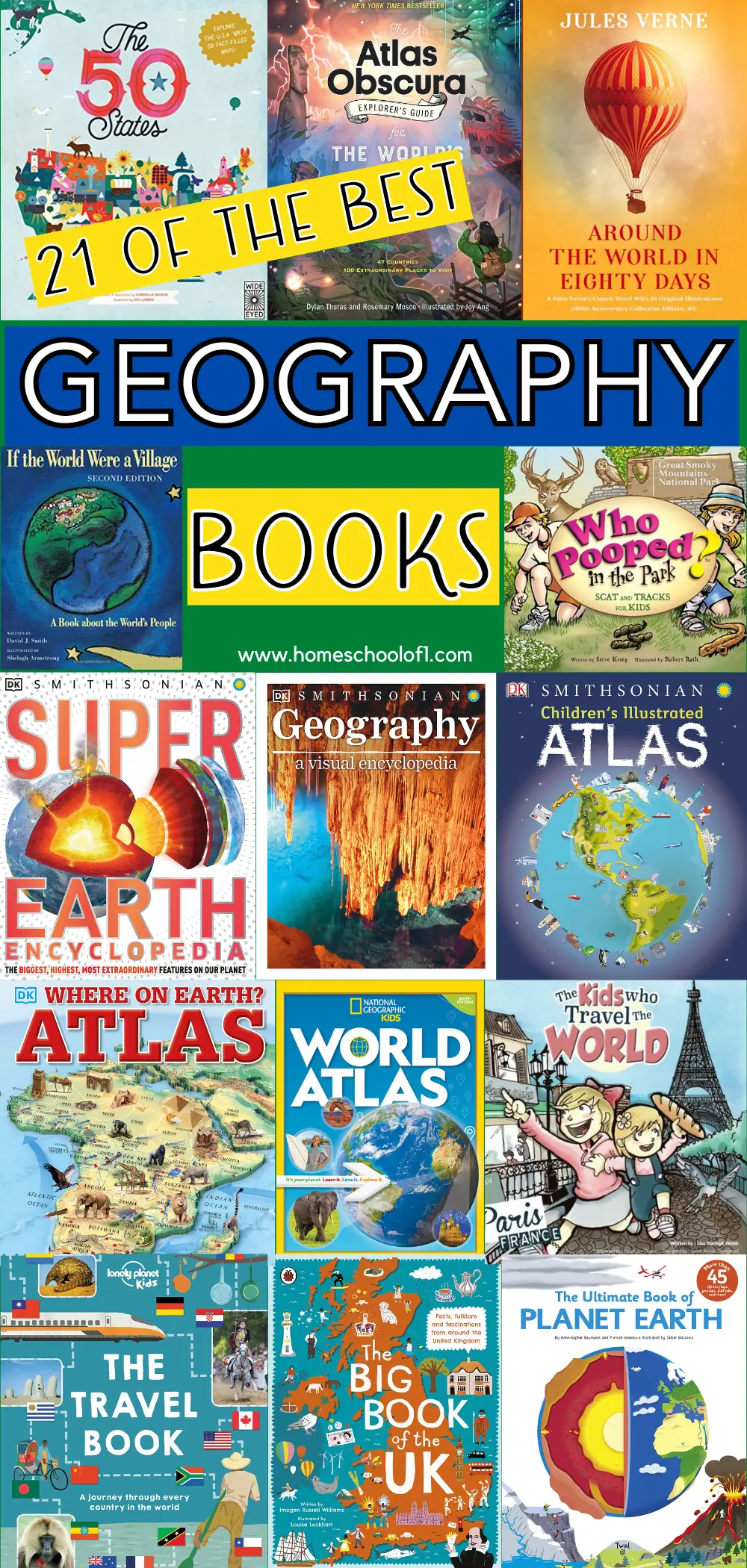 21 Best Geography Books for Kids