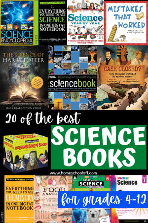 20 Best Homeschool Science Books For Grades 4-12