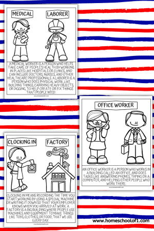 7 Free Labor Day Coloring Pages - Homeschool of 1