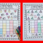 Christmas Graphing Worksheet | Count & Color (3 Free Printables)