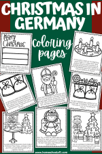 8 Christmas in Germany Coloring Pages & Magical Story (free ...