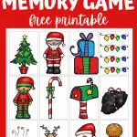Free Christmas Memory Game Printable The Kids Will Love